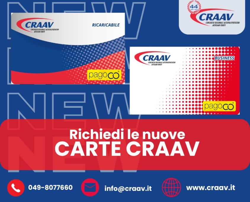 CRAAV - Richiedi la tua CARTA CRAAV - Craav