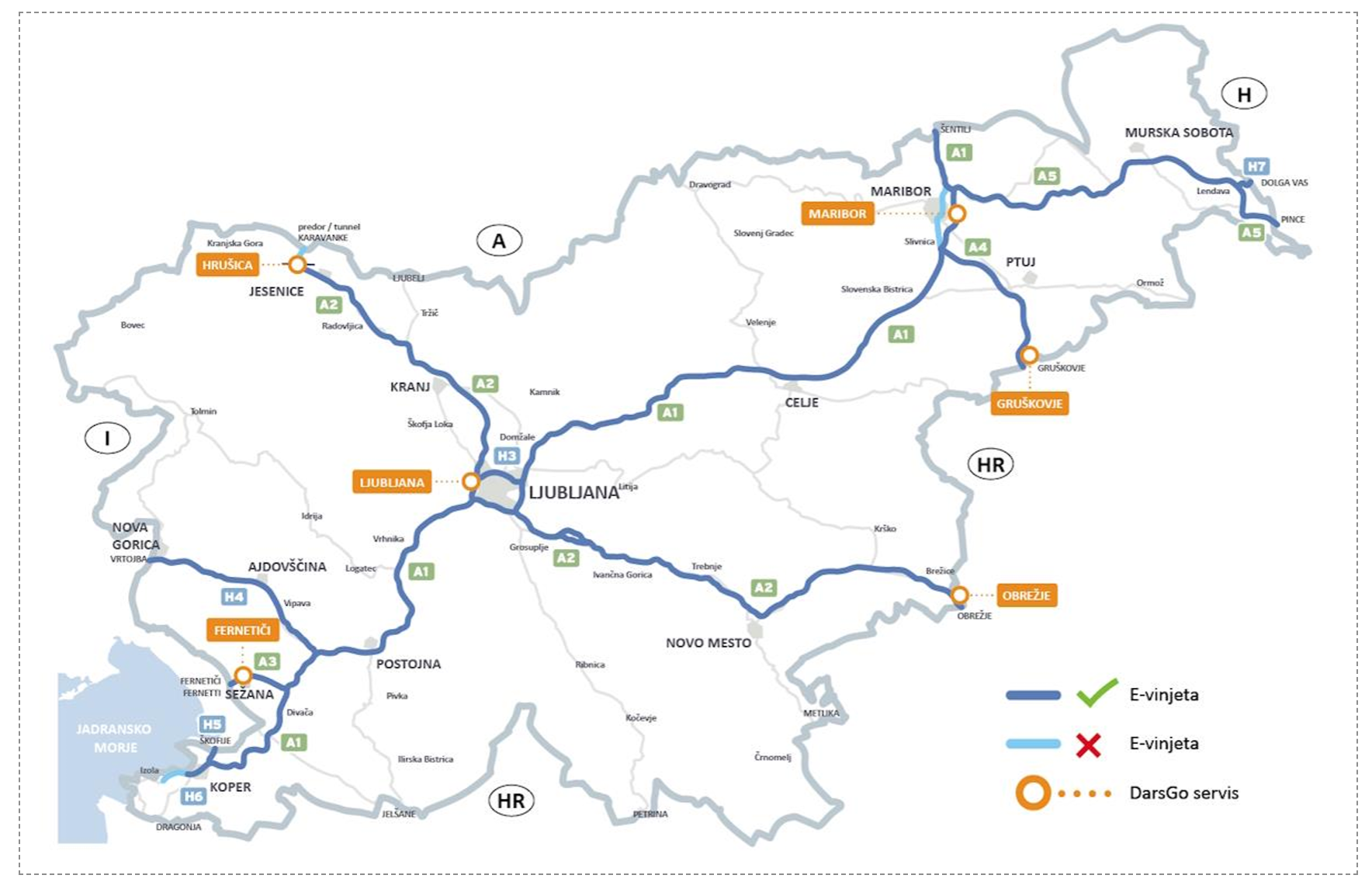 Autostrade Slovenia - Craav